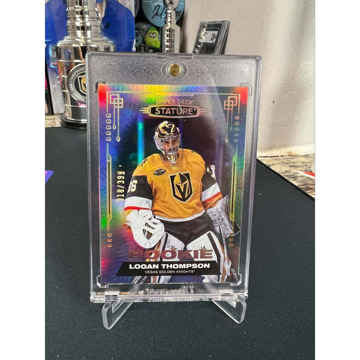 Logan Thompson Hockey Card - Vegas Sports Shop