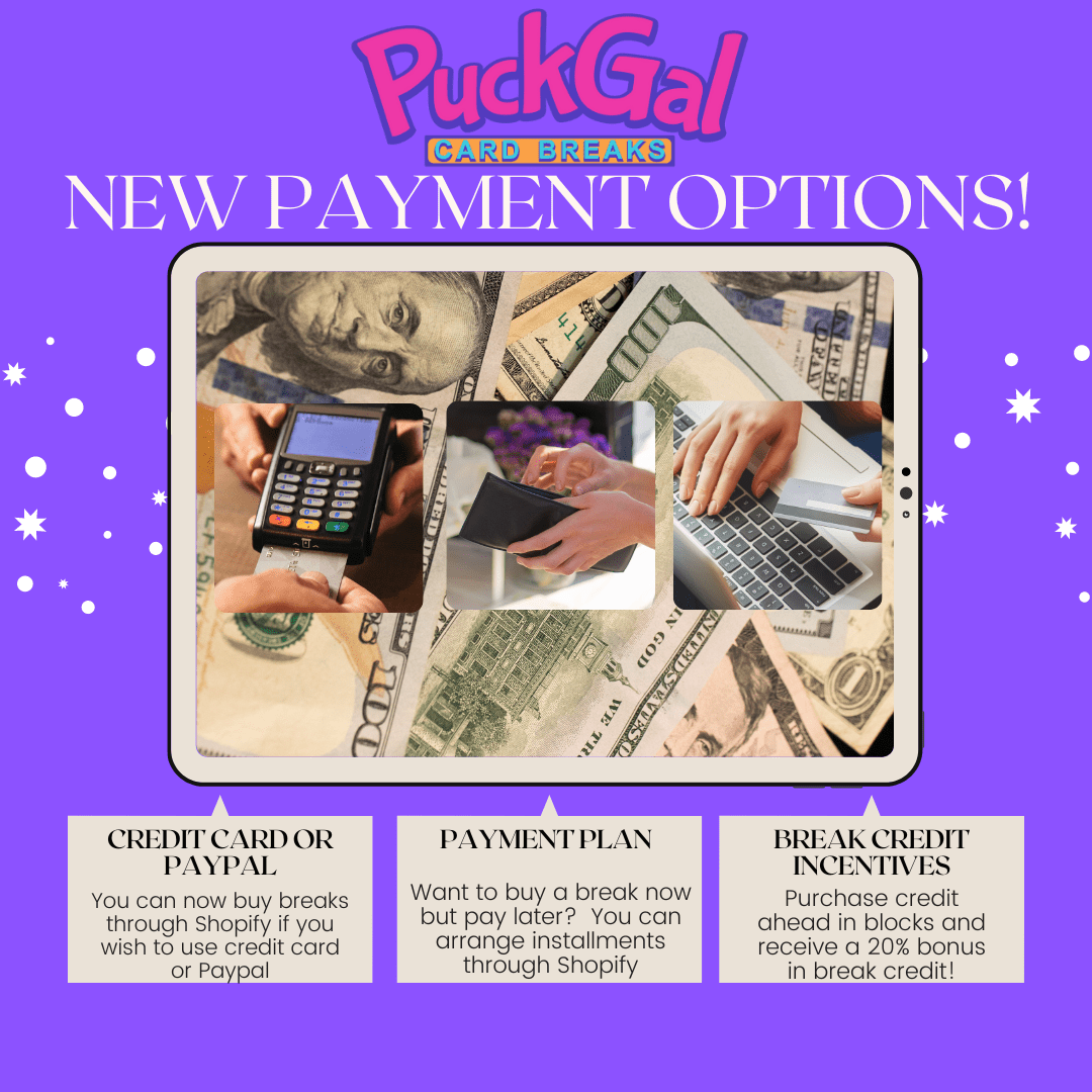 Puck Gal Card Break Group Card Break Entry Credit - Vegas Sports Shop